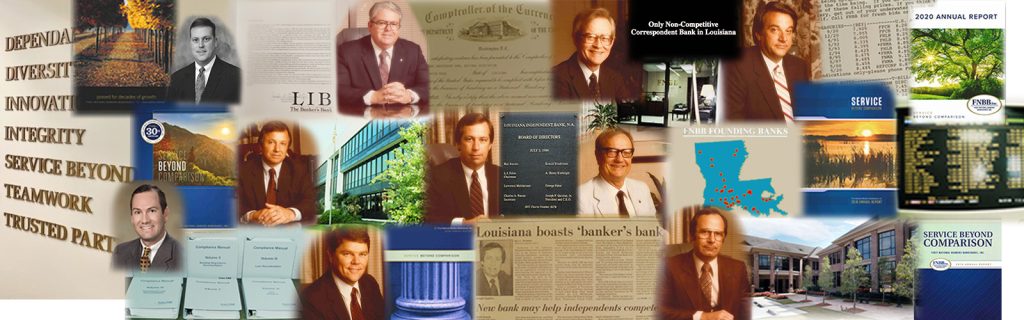 Our History - First National Bankers Bank